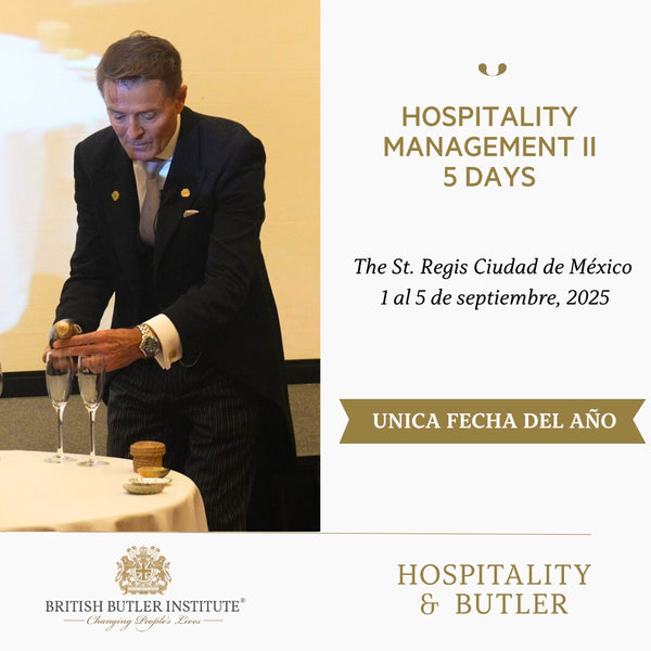 HOSPITALITY MANAGEMENT II, 2025 - HOSPITALITY AND BUTLER