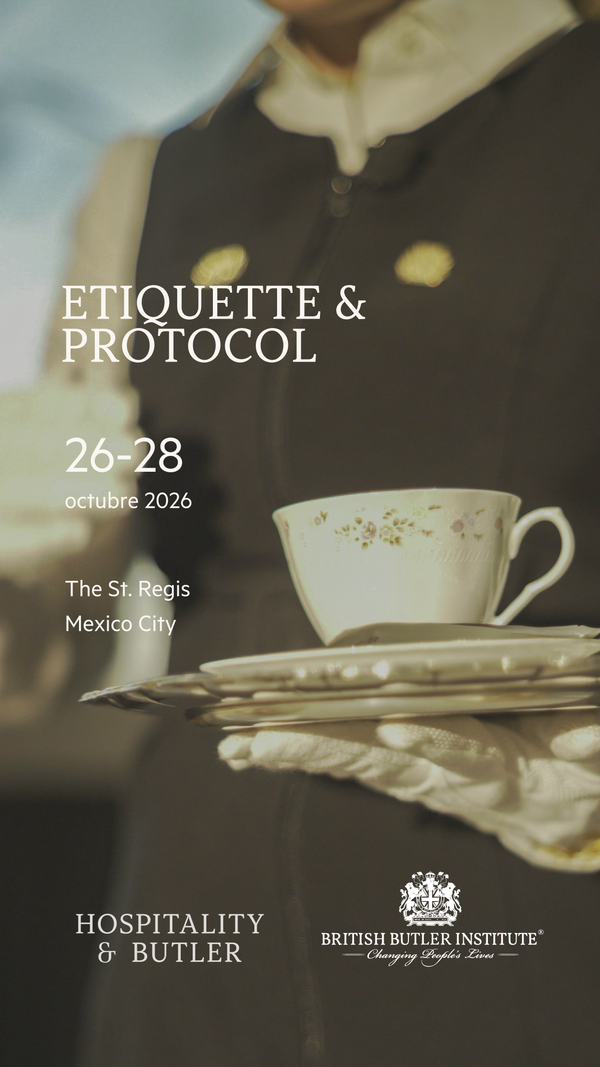 ETIQUETA Y PROTOCOLO - HOSPITALITY AND BUTLER