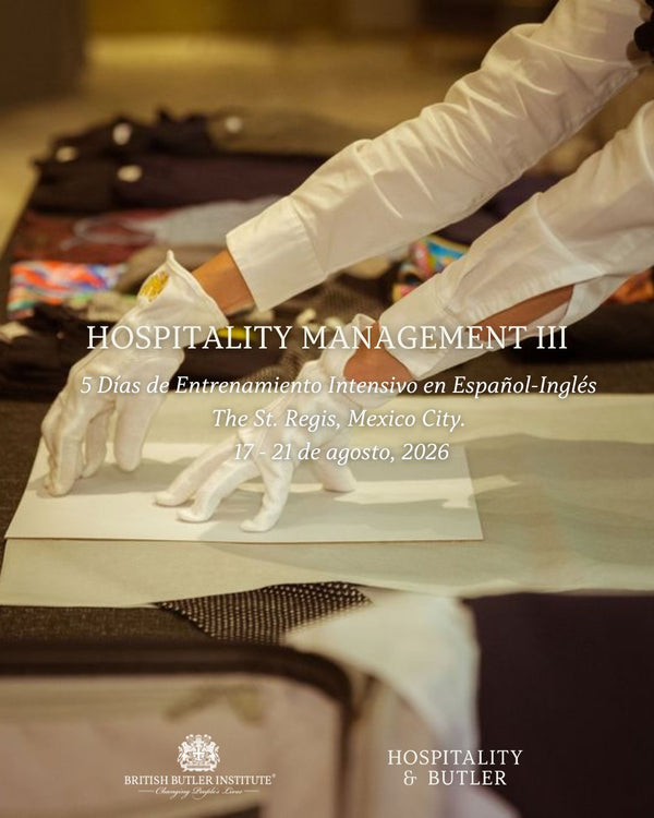 HOSPITALITY MANAGEMENT III, 2026 - HOSPITALITY AND BUTLER